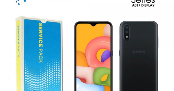 Samsung SM-A017 Galaxy A01s -LCD Display + Touch Screen Black