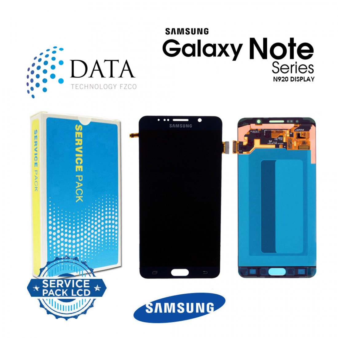 Samsung Galaxy Note 5 (SM-N920) -LCD Display + Touch Screen Black GH97 ...